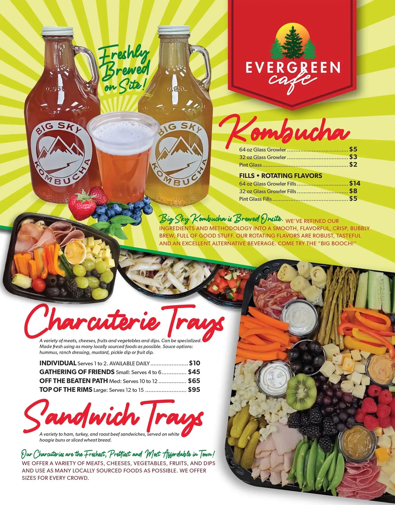 Evergreen Cafe | Evergreen Cafe & Big Sky Kombucha Bar | Billings, Montana